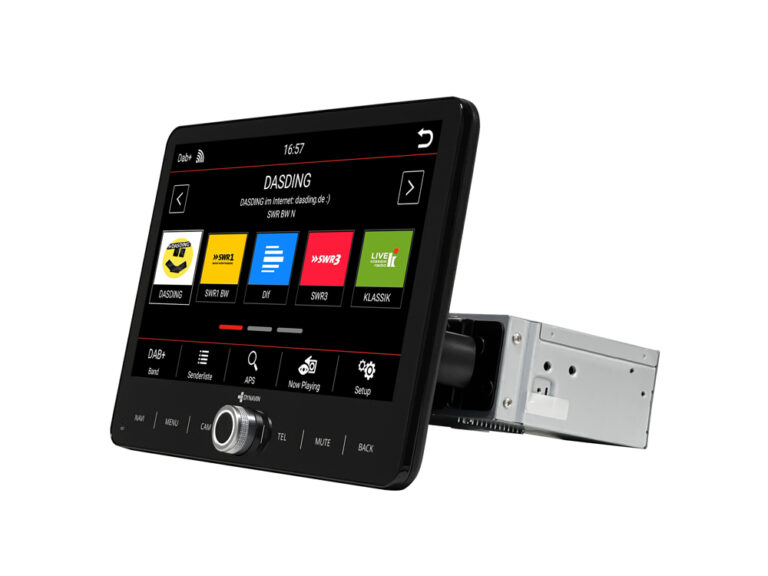 D9-UNI101 Premium 10,1-Zoll 1 DIN Universal Android Autoradio mit 4 x 100W Class-D Verstärker ...